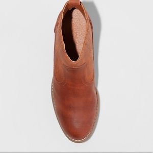 Universal Thread | Shoes | Universal Thread Cognac Western Ankle Boots ...